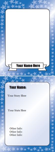 MyTradingCards.com - Make Your own All Stars