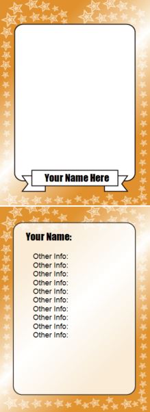 MyTradingCards.com - Make Your own All Stars