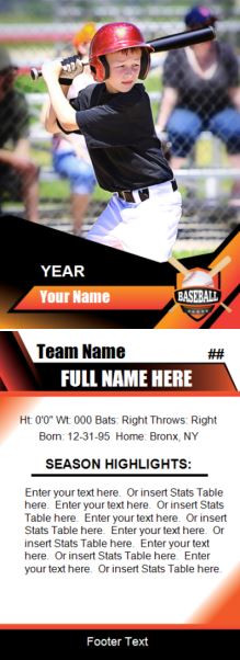 MyTradingCards.com - Make Your own Baseball Cards