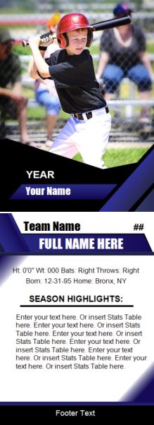 MyTradingCards.com - Make Your own Modern Style Trading Cards