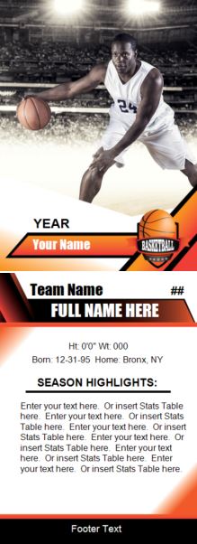 MyTradingCards.com - Make Your own Basketball Cards