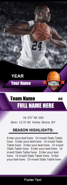MyTradingCards.com - Make Your own Basketball Cards