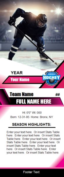 MyTradingCards.com - Make Your own Hockey Cards
