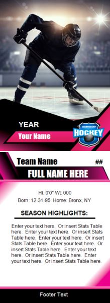 MyTradingCards.com - Make Your own Hockey Cards