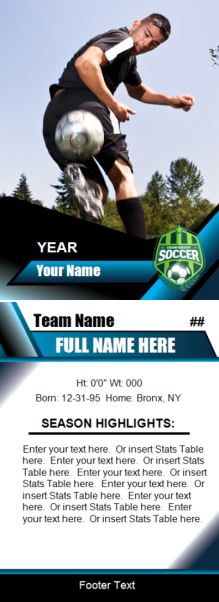 MyTradingCards.com - Make Your own Soccer Cards