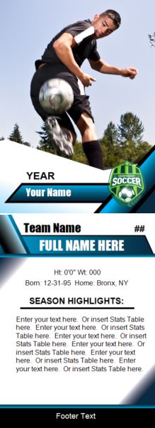 MyTradingCards.com - Make Your own Soccer Cards