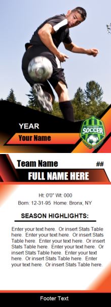 MyTradingCards.com - Make Your own Soccer Cards