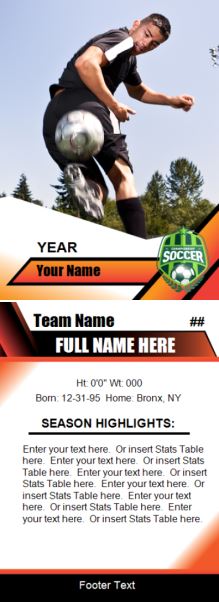 MyTradingCards.com - Make Your own Soccer Cards