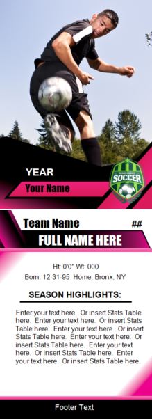 MyTradingCards.com - Make Your own Soccer Cards
