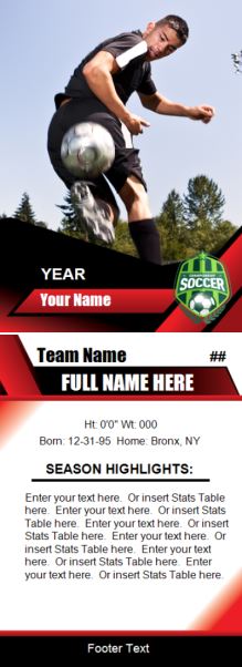 MyTradingCards.com - Make Your own Soccer Cards