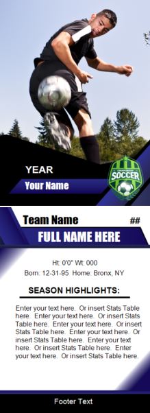 MyTradingCards.com - Make Your own Soccer Cards