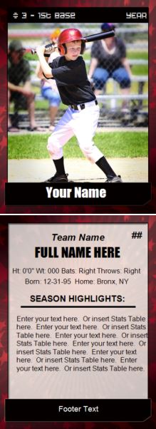 MyTradingCards.com - Make Your own All Stars