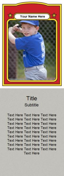 MyTradingCards.com - Make Your own Vintage Style Cards