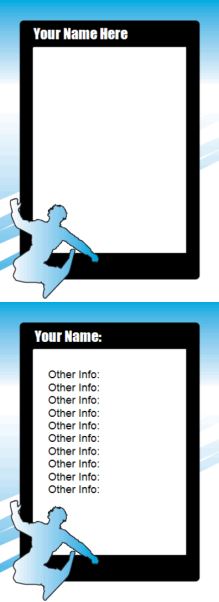 MyTradingCards.com - Make Your own Ski Cards
