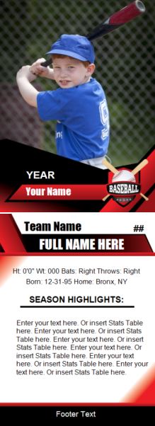 MyTradingCards.com - Make Your own Baseball Cards