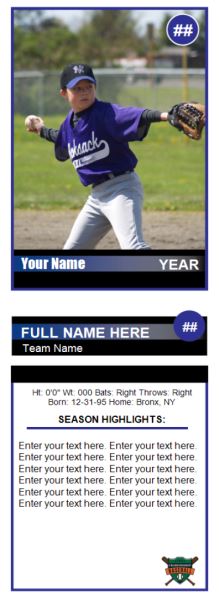 MyTradingCards.com - Make Your own Baseball Cards