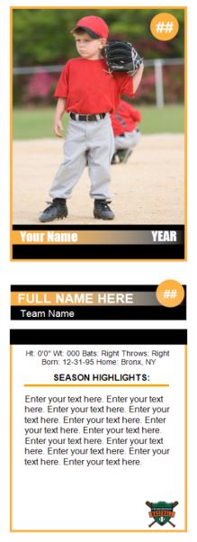 MyTradingCards.com - Make Your own Baseball Cards
