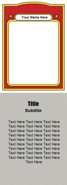 MyTradingCards.com - Make Your own Vintage Style Cards