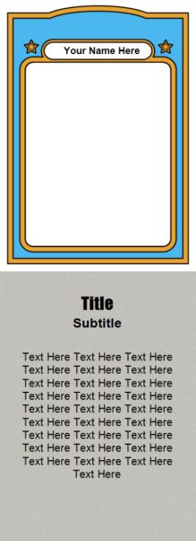 MyTradingCards.com - Make Your own Vintage Style Cards