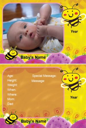 MyTradingCards.com - Make Your own Baby Trading Cards