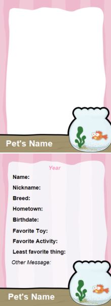 MyTradingCards.com - Make Your own Pets Trading Cards