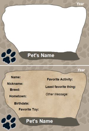 MyTradingCards.com - Make Your own Pets Trading Cards
