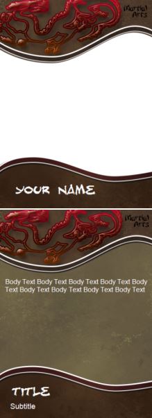 MyTradingCards.com - Make Your own Martial Arts Cards