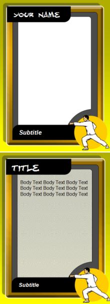 MyTradingCards.com - Make Your own Martial Arts Cards
