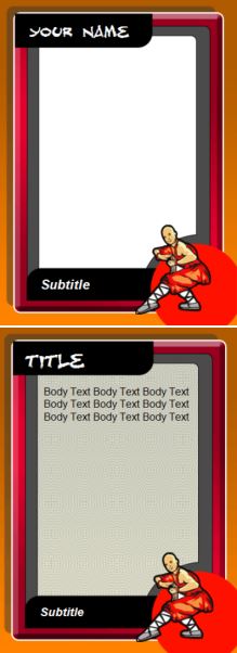 MyTradingCards.com - Make Your own Martial Arts Cards