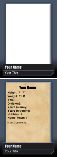 MyTradingCards.com - Make Your own Hero Cards
