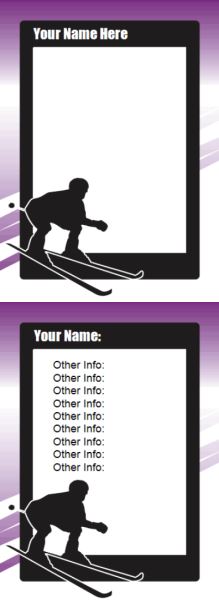 MyTradingCards.com - Make Your own Ski Cards