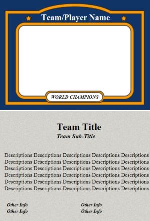 MyTradingCards.com - Make Your own Vintage Style Cards